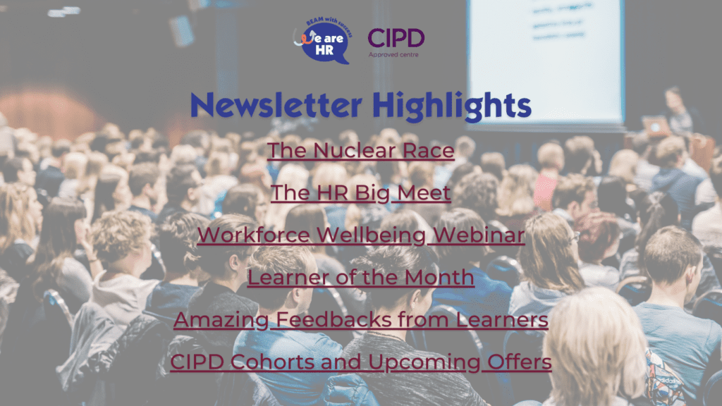 Newsletter May 2024 - We Are HR